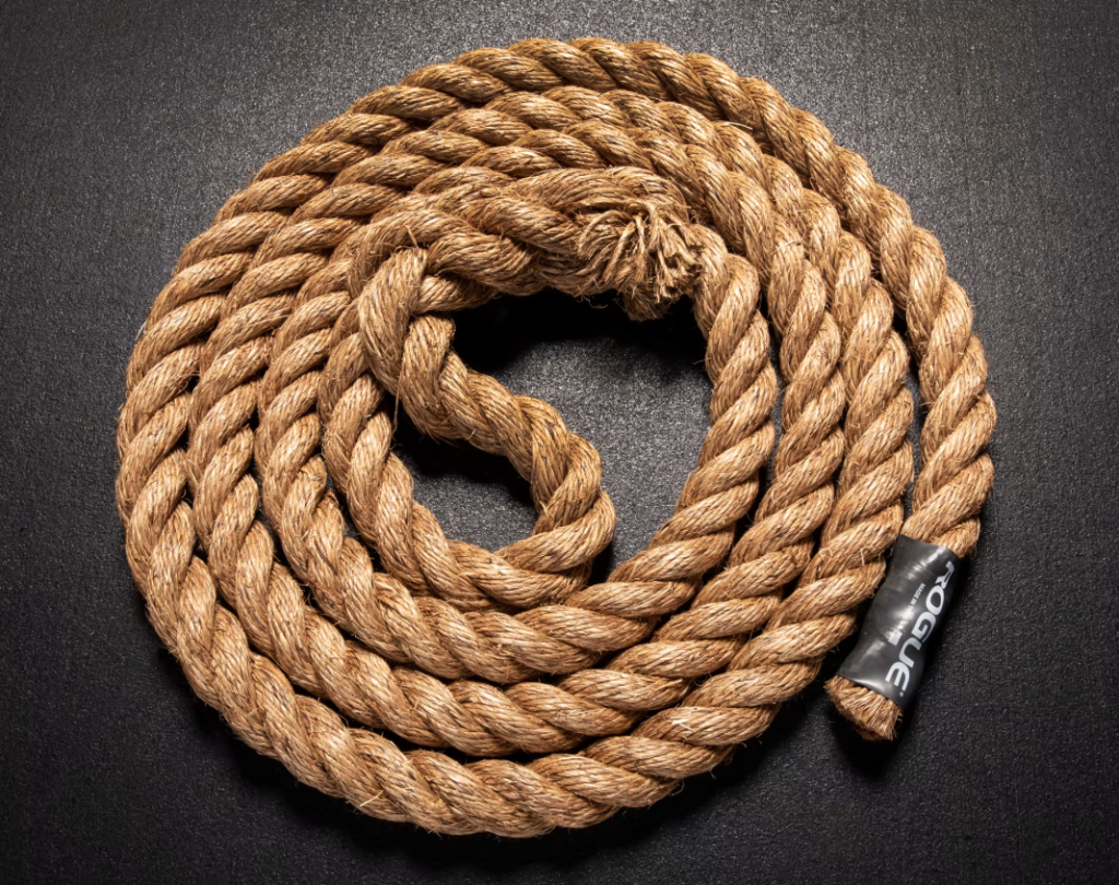 Pre Owned ROGUE Climbing Rope - 30' x 1.5" 17.82 lbs - Kore